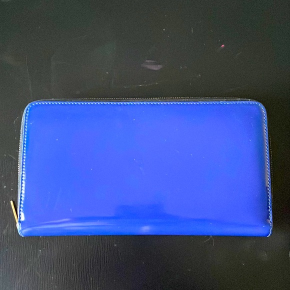 Celine | Bags | Gorgeous Celine Long Zippy Wallet Royal Blue | Poshmark